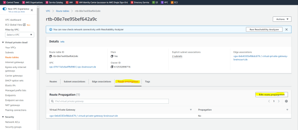 Set up IPSec route-based S2S VPN between pfSense and AWS VPC ...