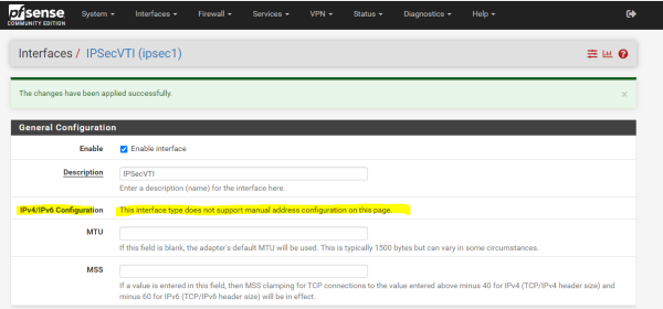 Set up IPSec route-based S2S VPN between pfSense and Google Cloud VPC - .matrixpost.net