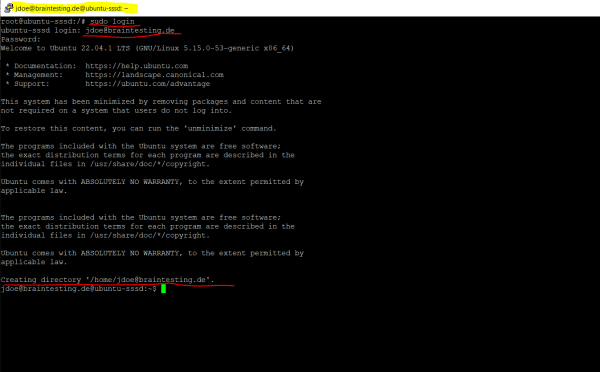 Join Ubuntu To An Active Directory Domain Using Sssd System Security Services Daemon 3796