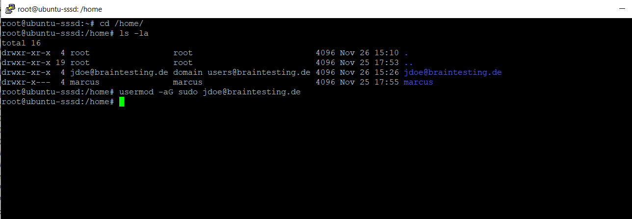 Join Ubuntu To An Active Directory Domain Using Sssd System Security Services Daemon