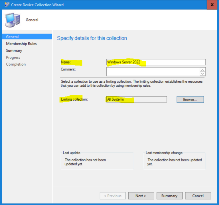 Create a new Device Collection in System Center Configuration Manger ...