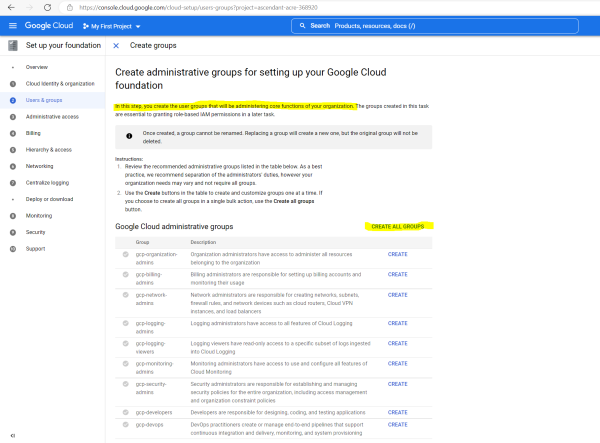 Google Cloud Identity - .matrixpost.net