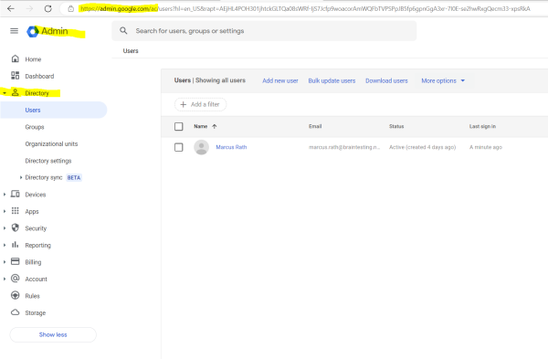 Google Cloud Identity - .matrixpost.net