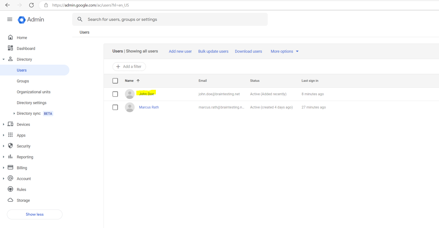 Google Cloud Identity - .matrixpost.net