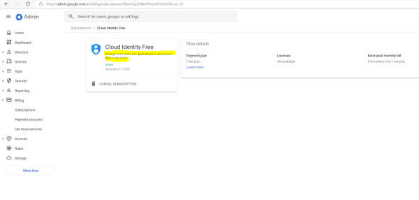 Google Cloud Identity - .matrixpost.net
