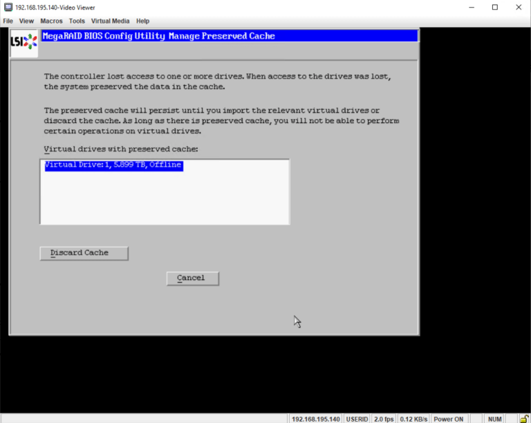 IBM x3650 M4 – RAID5 HDDs fail with preserved cache retained - .matrixpost.net