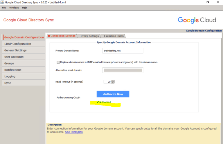 Set up Google Cloud Directory Sync - .matrixpost.net