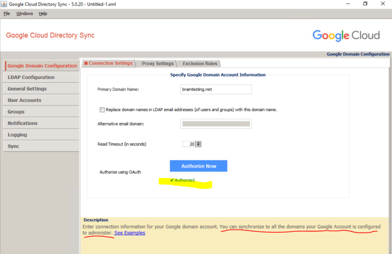 Set up Google Cloud Directory Sync - .matrixpost.net