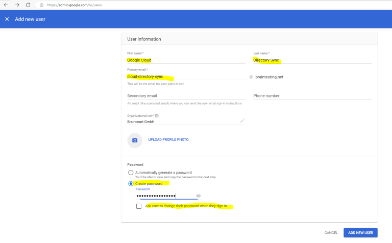 Set up Google Cloud Directory Sync - .matrixpost.net
