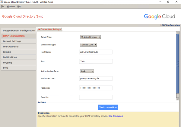 Set up Google Cloud Directory Sync - .matrixpost.net