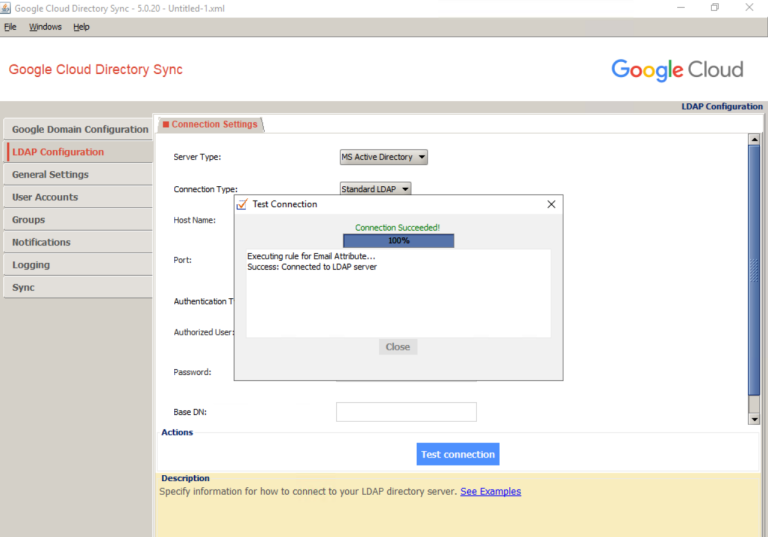Set up Google Cloud Directory Sync - .matrixpost.net