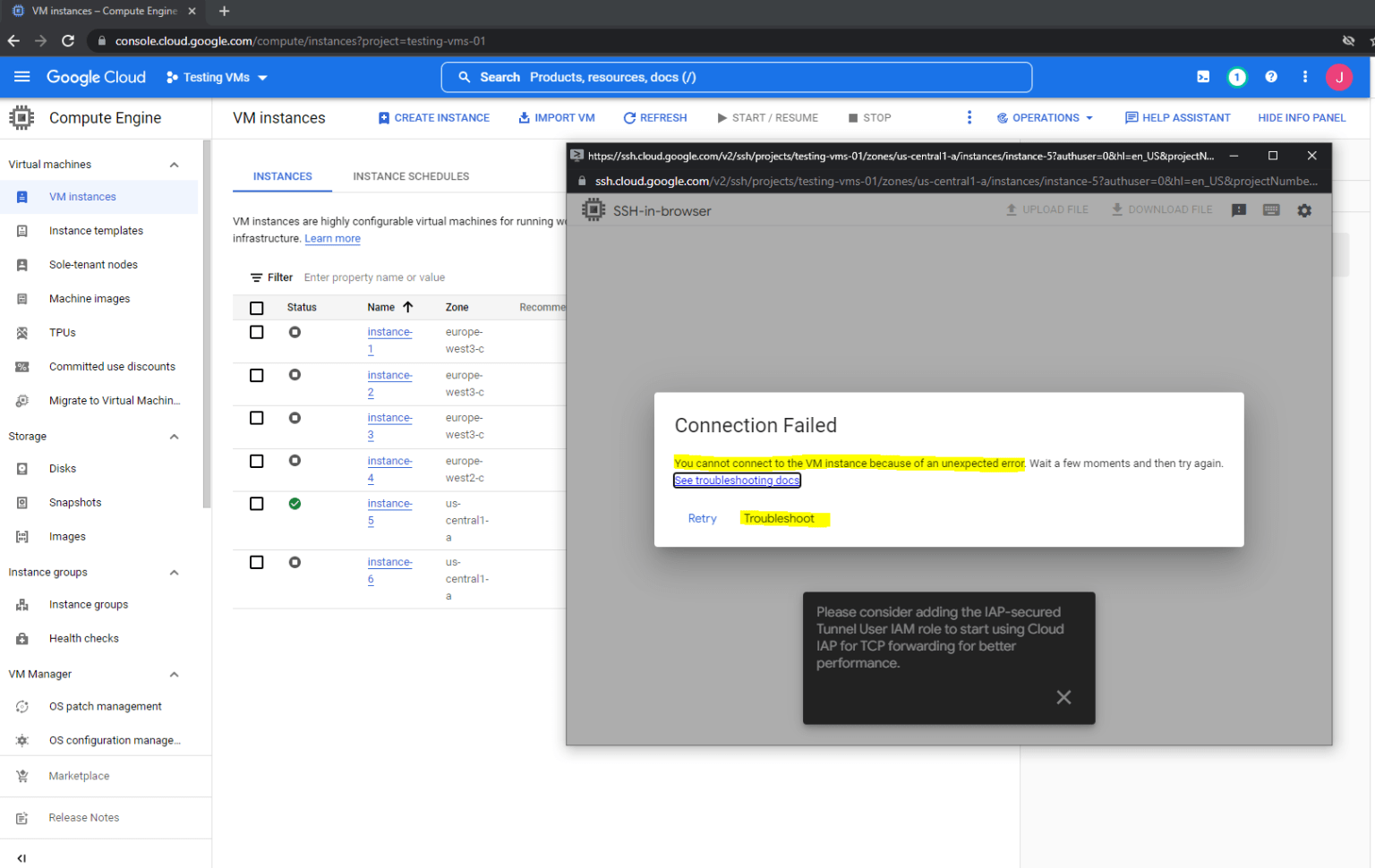 Google Cloud – Connect to Linux VMs using SSH OS Login - .matrixpost.net