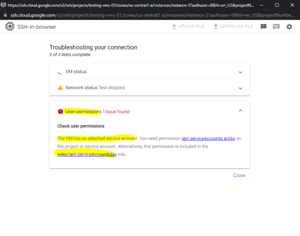 Google Cloud – Connect to Linux VMs using SSH OS Login - .matrixpost.net