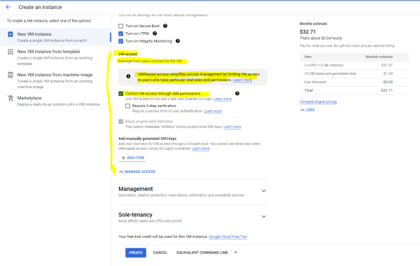 Google Cloud – Connect to Linux VMs using SSH OS Login - .matrixpost.net