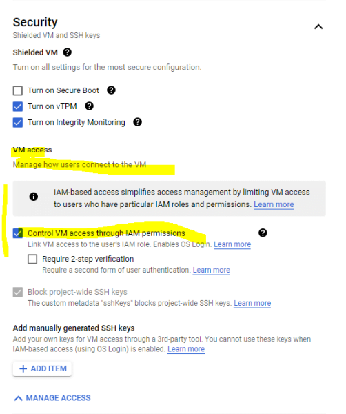 Google Cloud – Connect to Linux VMs using SSH OS Login - .matrixpost.net