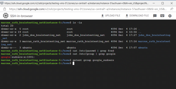 Google Cloud – Connect to Linux VMs using SSH OS Login - .matrixpost.net