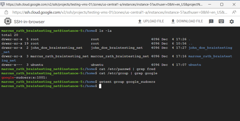 Google Cloud – Connect to Linux VMs using SSH OS Login - .matrixpost.net
