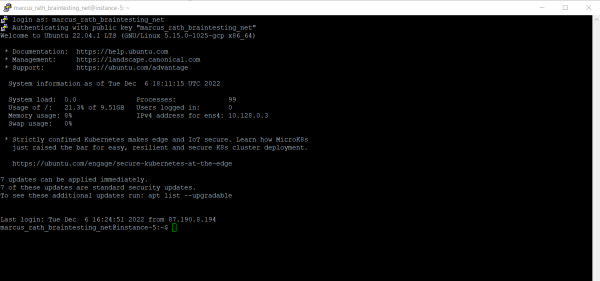 Google Cloud – Connect to Linux VMs using SSH OS Login - .matrixpost.net