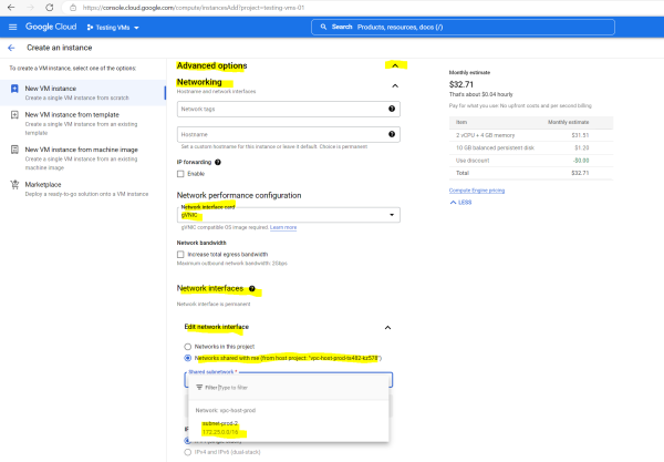 Google Cloud – Create a new Linux VM Instance and Connect to using SSH Metadata - .matrixpost.net