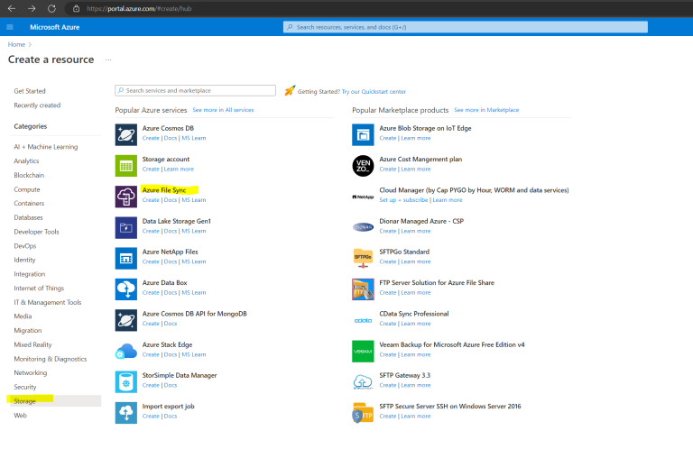 Using Azure File Sync In Combination With An On Premise Dfs Domain Namespace 1003
