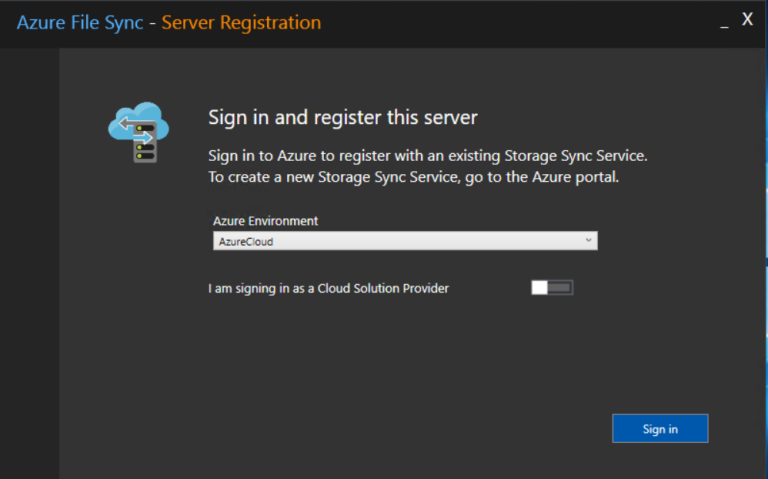 Using Azure File Sync in combination with an on-premise DFS Domain ...