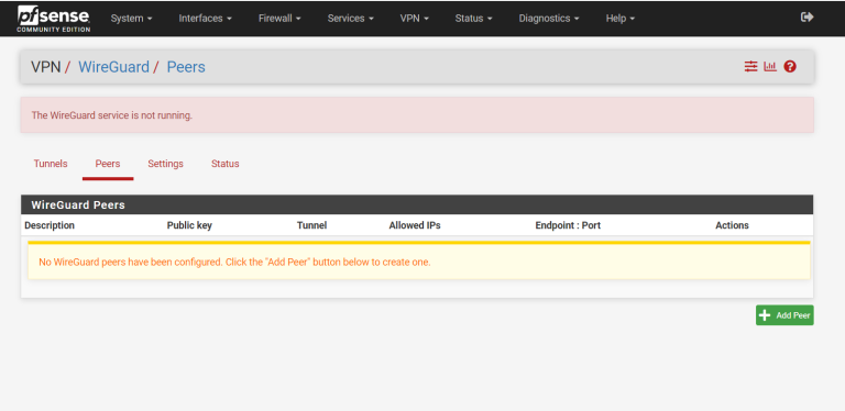 Set up WireGuard Site-to-Site VPN on pfSense - .matrixpost.net