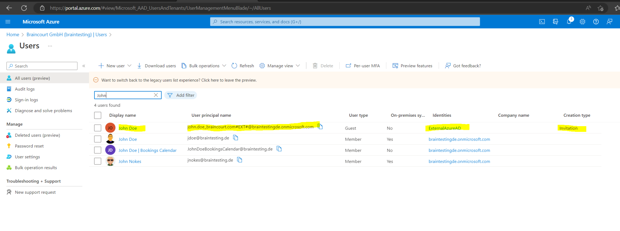 VNet Peering between different Azure Active Directory Tenants - .matrixpost.net