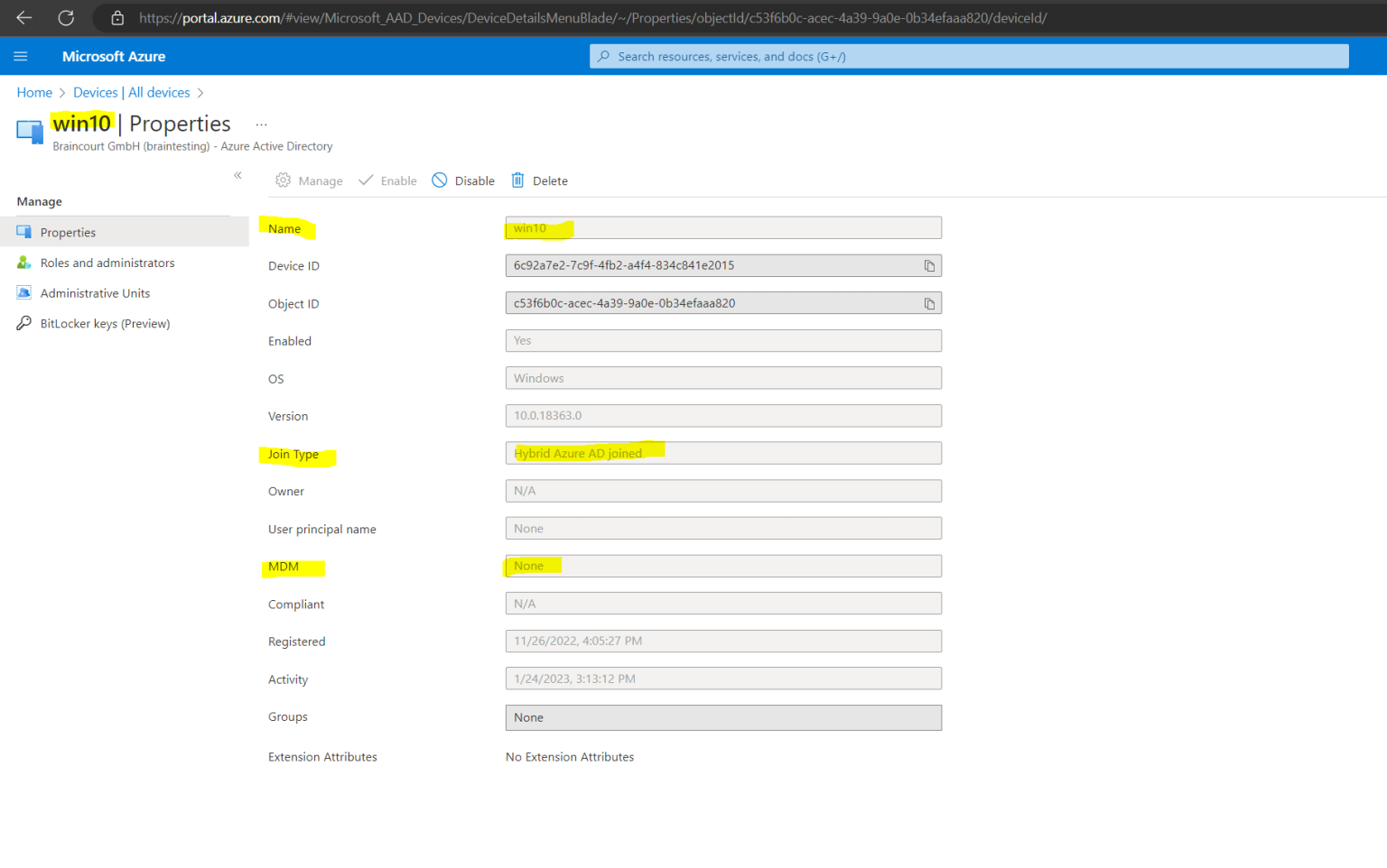 Enroll Windows Computer into Microsoft Intune - .matrixpost.net