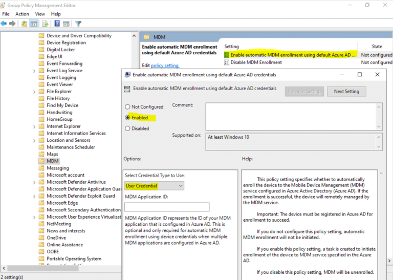 Enroll Windows Computer into Microsoft Intune - .matrixpost.net
