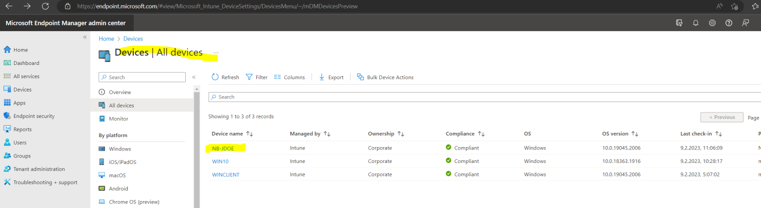 Enroll Windows Computer into Microsoft Intune - .matrixpost.net