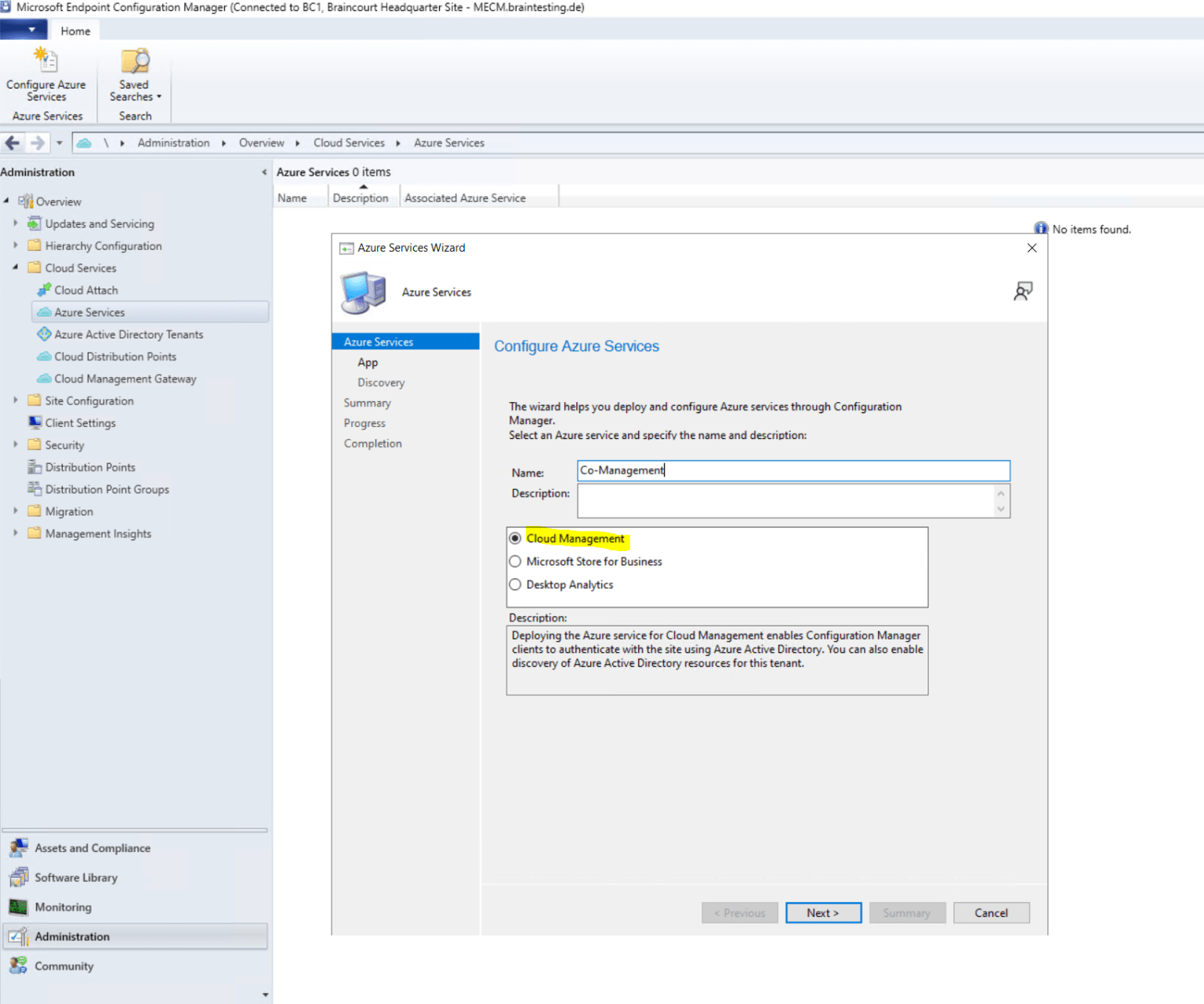 Co-Management with Microsoft Endpoint Configuration Manager and ...