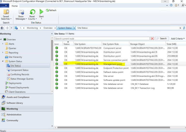 Configuration Manager – Management Point Critical Error - .matrixpost.net