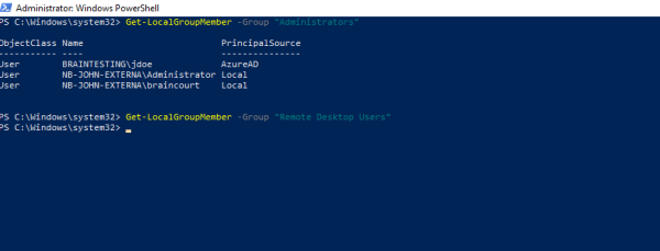 RDP to Azure Active Directory joined Windows 10 Computer - .matrixpost.net