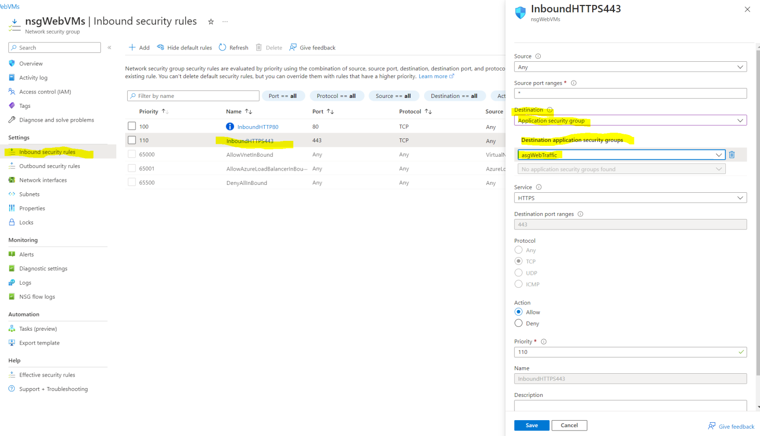 Network Security Groups (NSG) vs. Application Security Groups (ASG ...