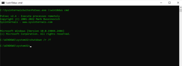Sysinternals and its PsExec Tool - .matrixpost.net