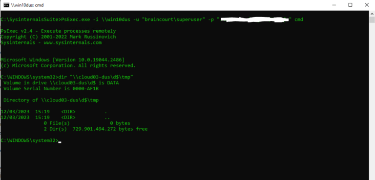 Sysinternals and its PsExec Tool - .matrixpost.net
