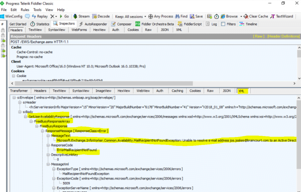 Configuring federated sharing (free/busy calendar information) between ...