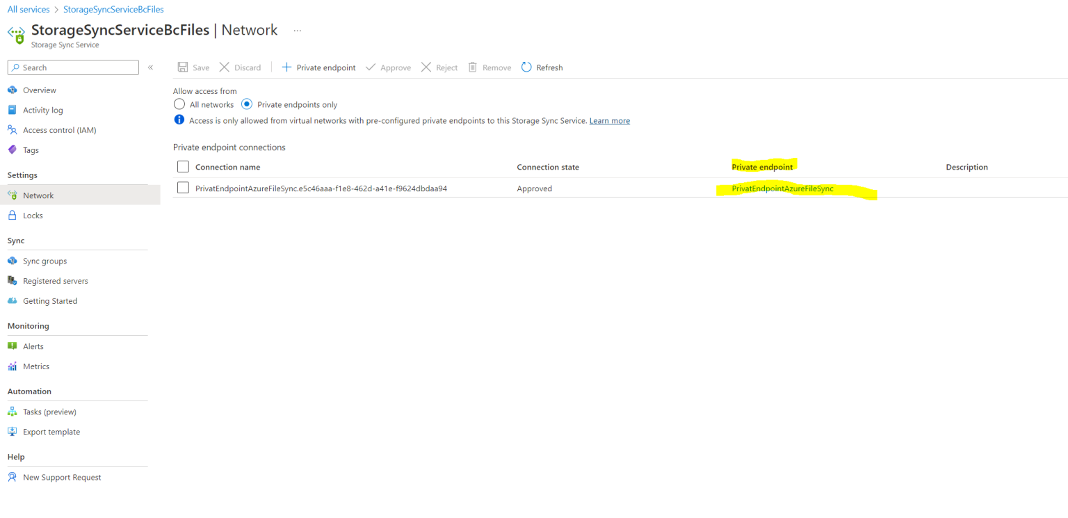 Using Azure File Sync In Combination With An On Premise Dfs Domain Namespace 7206