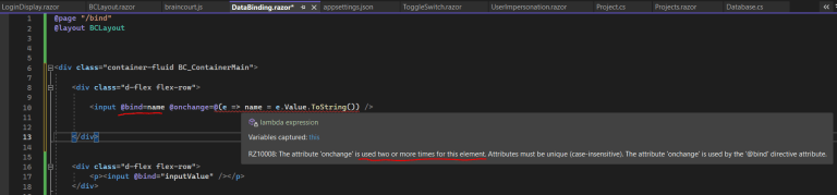 Blazor Server – Basics Part 10 – MS SQL Server Access and Data Binding - .matrixpost.net