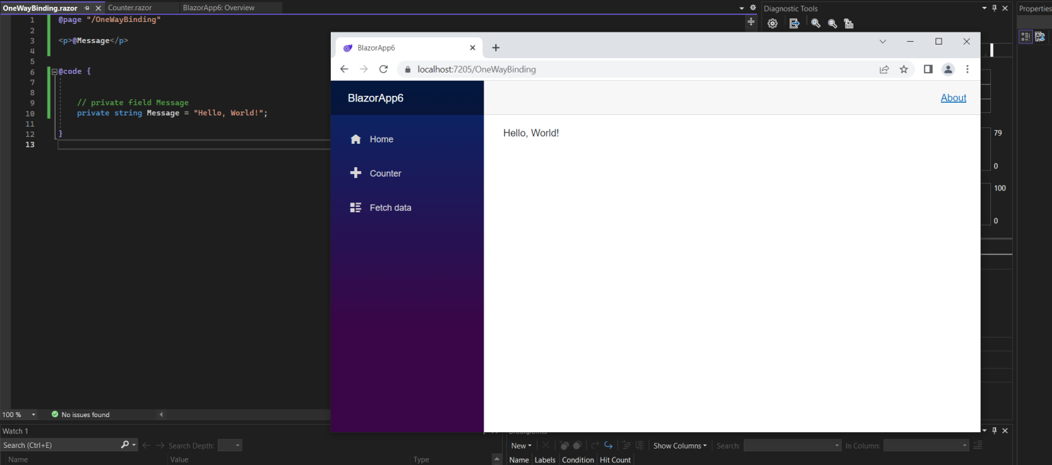 Blazor Server – Basics Part 10 – MS SQL Server Access and Data Binding ...