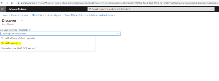 Azure Migrate – How to migrate on-premises Hyper-V Virtual Machines to ...