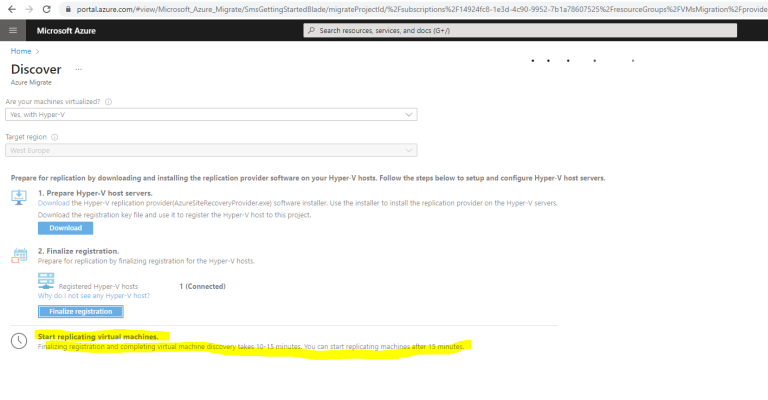 Azure Migrate – How to migrate on-premises Hyper-V Virtual Machines to Azure - .matrixpost.net