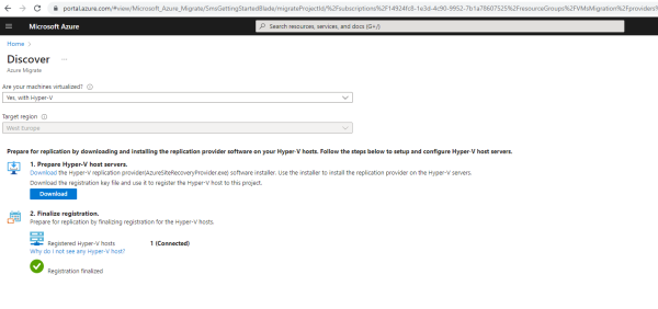 Azure Migrate – How to migrate on-premises Hyper-V Virtual Machines to Azure - .matrixpost.net
