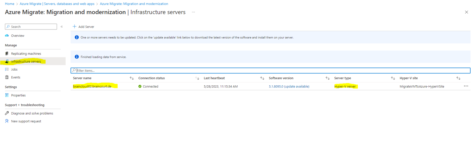 Azure Migrate – How to migrate on-premises Hyper-V Virtual Machines to ...