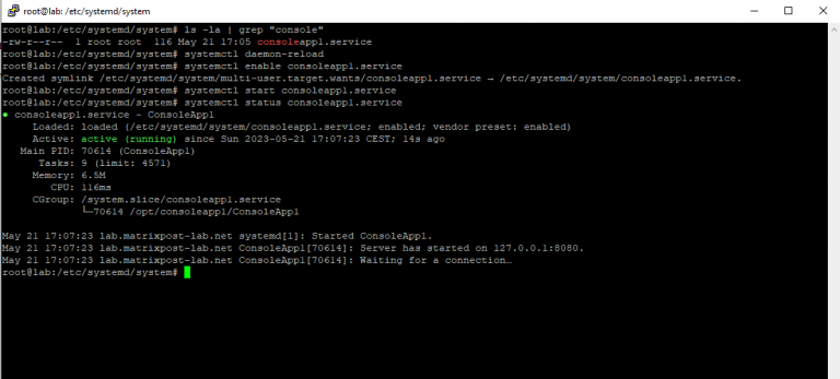 Run your App as Unix Daemon in Ubuntu - .matrixpost.net