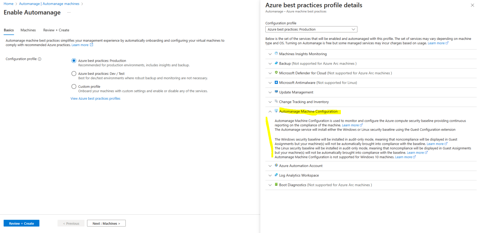 Infrastructure as Code (IaC) – Part 5 – Azure Automanage Machine Configuration (formerly called ...