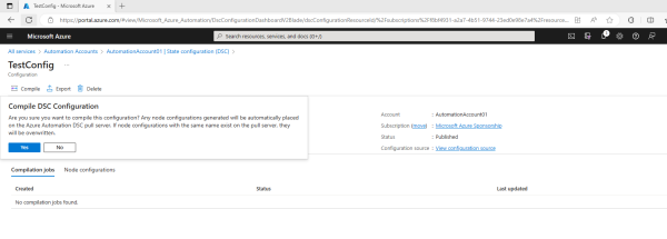 Infrastructure as Code (IaC) – Part 4 – Azure Automation State - .matrixpost.net