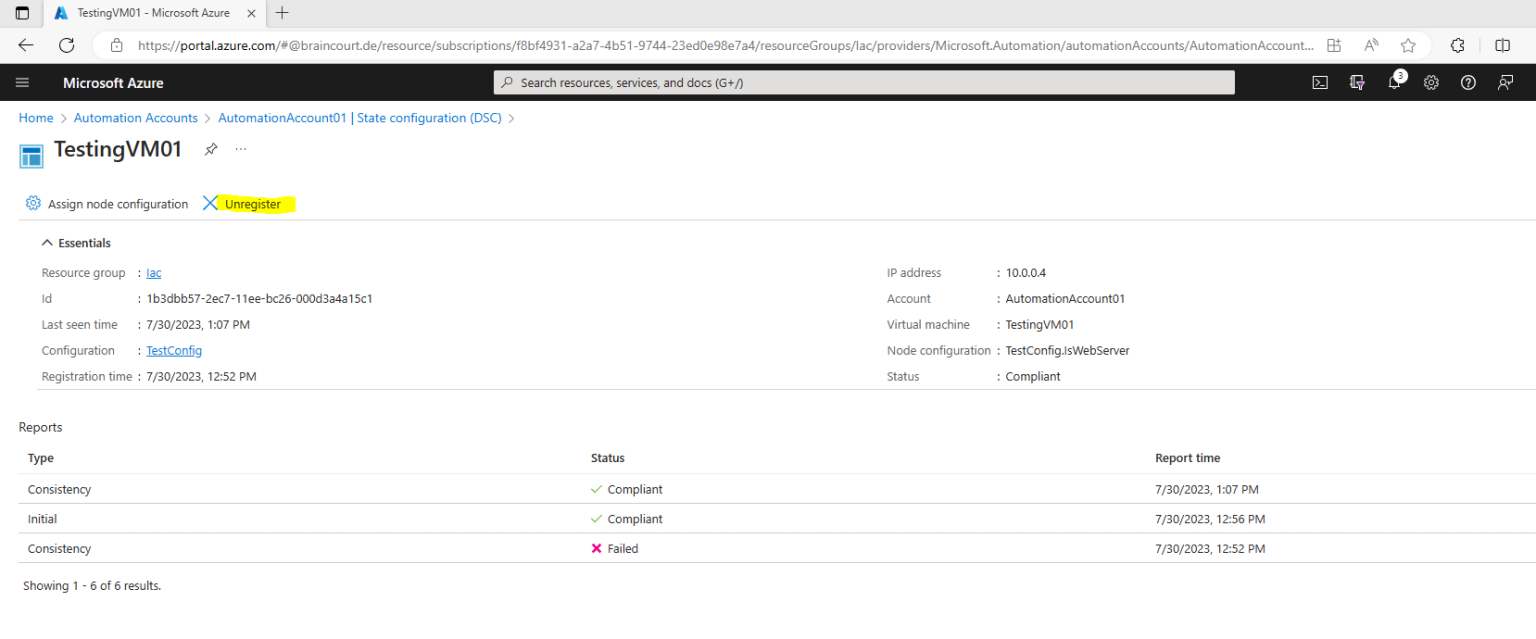 Infrastructure as Code (IaC) – Part 4 – Azure Automation State ...