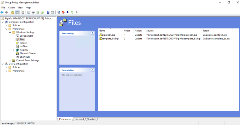 Set up and deploy BgInfo from Sysinternals in your Network ...
