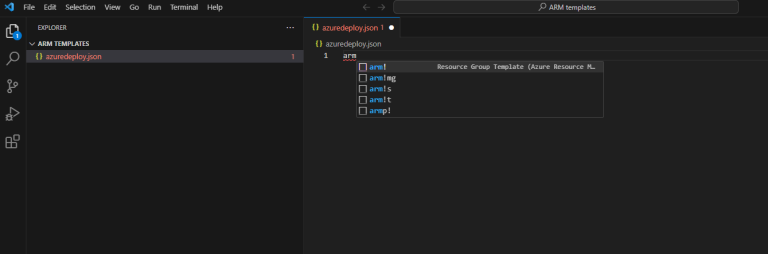 Infrastructure as Code (IaC) – Part 2 – Azure Resource Manager (ARM ...